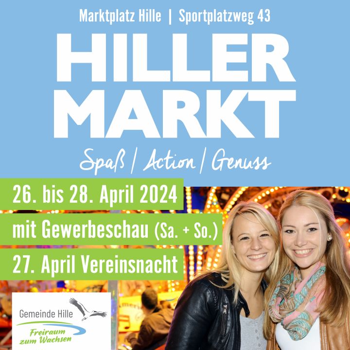 Hiller Frühjahrsmarkt erneut mit großer Gewerbeschau – Gewerbeverein ...